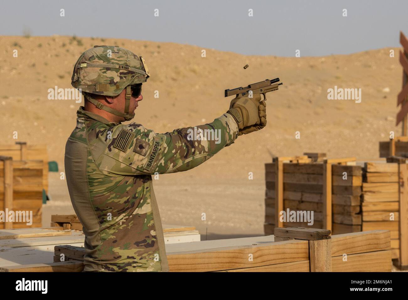 Spc. Benjamin Santarpia, 264th Combat Sustainment Support Battalion ...