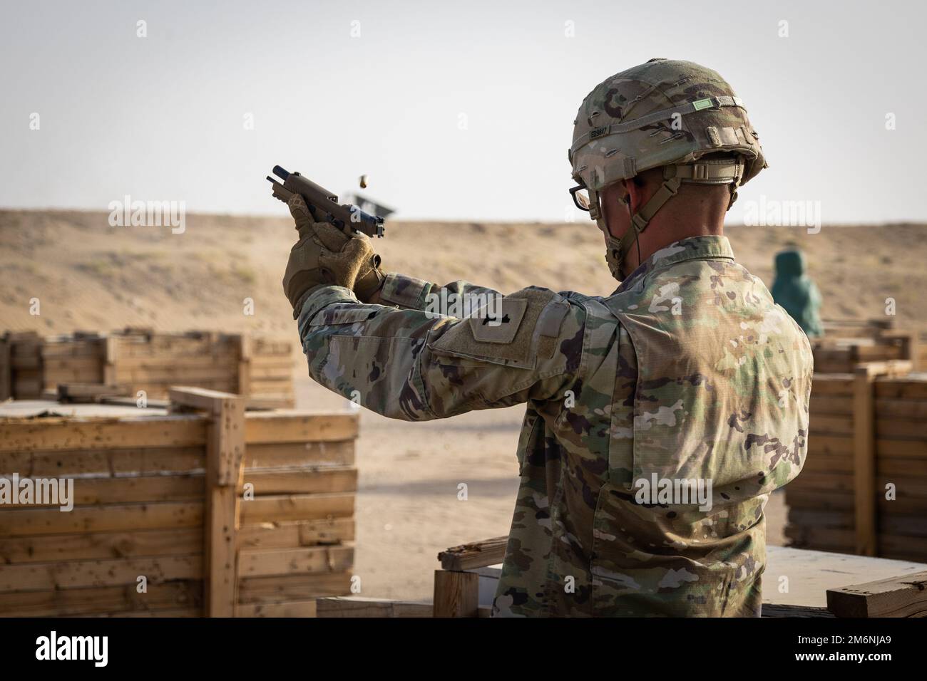 Spc. Eric Decker, A Company, 264th Combat Sustainment Support Battalion ...