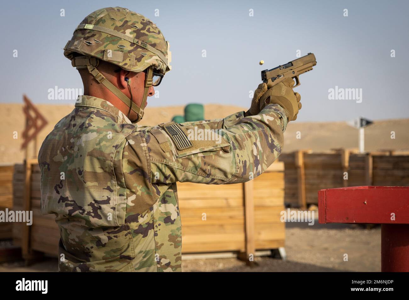 Spc. Eric Decker, A Company, 264th Combat Sustainment Support Battalion ...