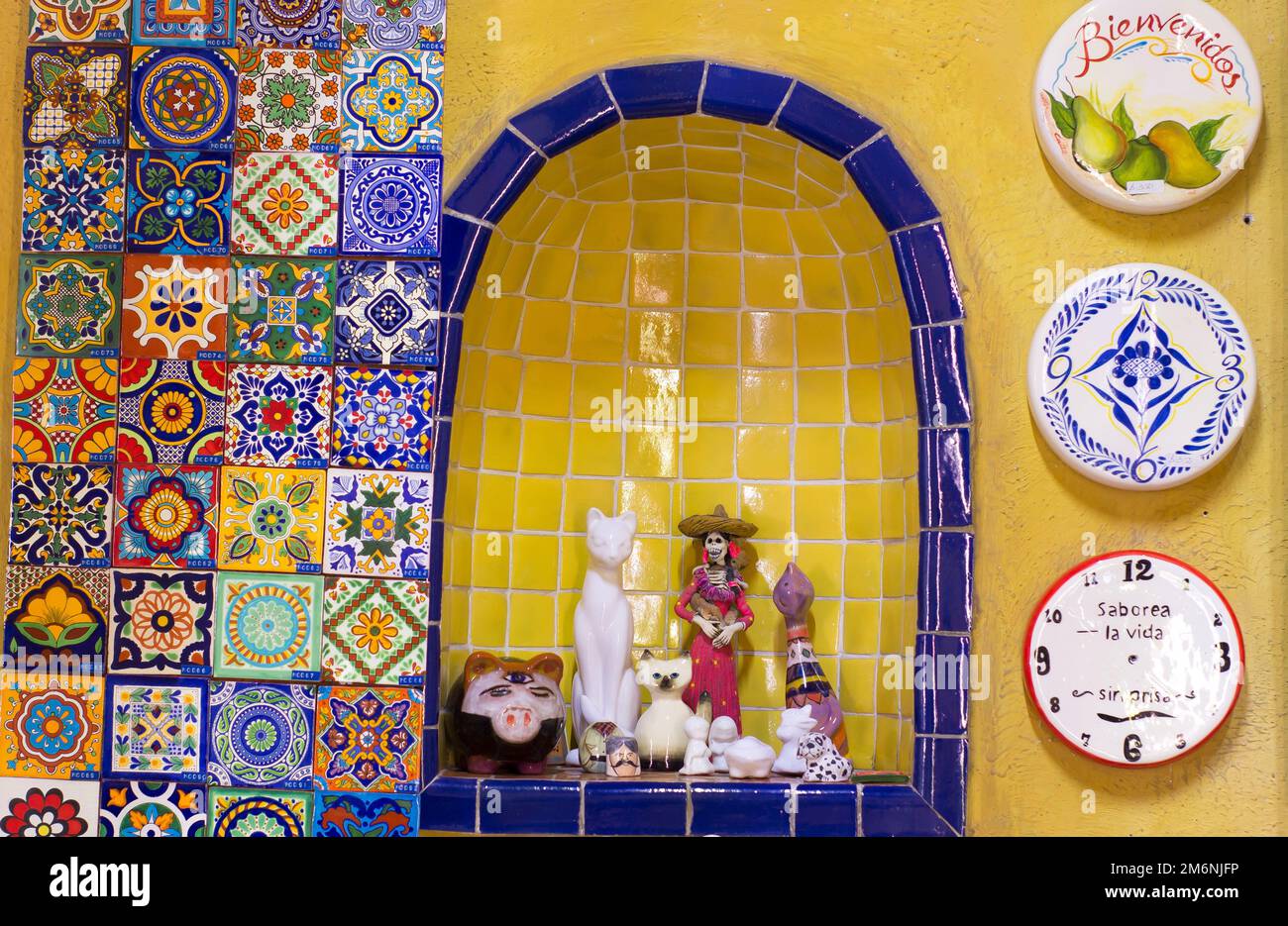 Mexican wall display hi-res stock photography and images - Alamy