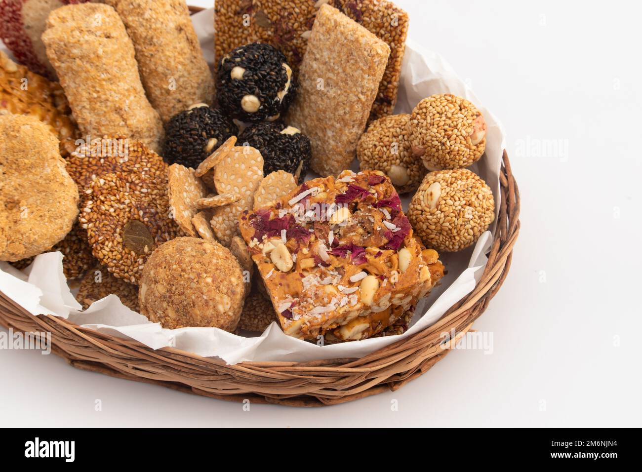 Gulab Gajak Mithai, Pista Gazak, Til Patti Or Papdi, Til Laddu Or Ladoo ...