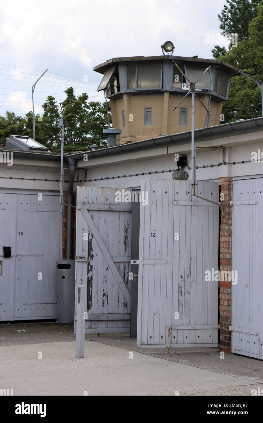 Memorial STASI prison HohenschÃ¶nhausen Stock Photo - Alamy