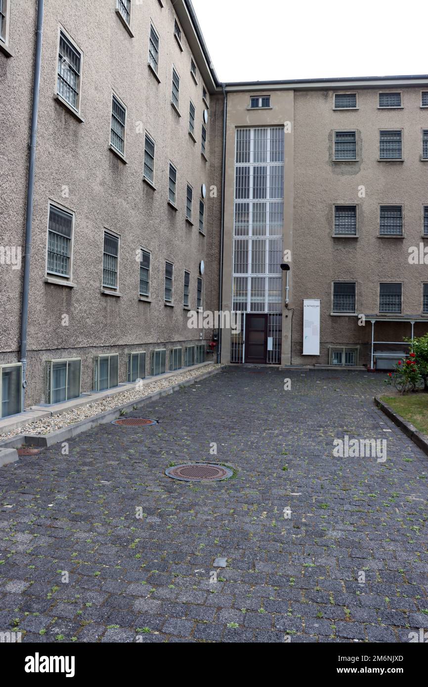 Memorial STASI prison HohenschÃ¶nhausen Stock Photo - Alamy