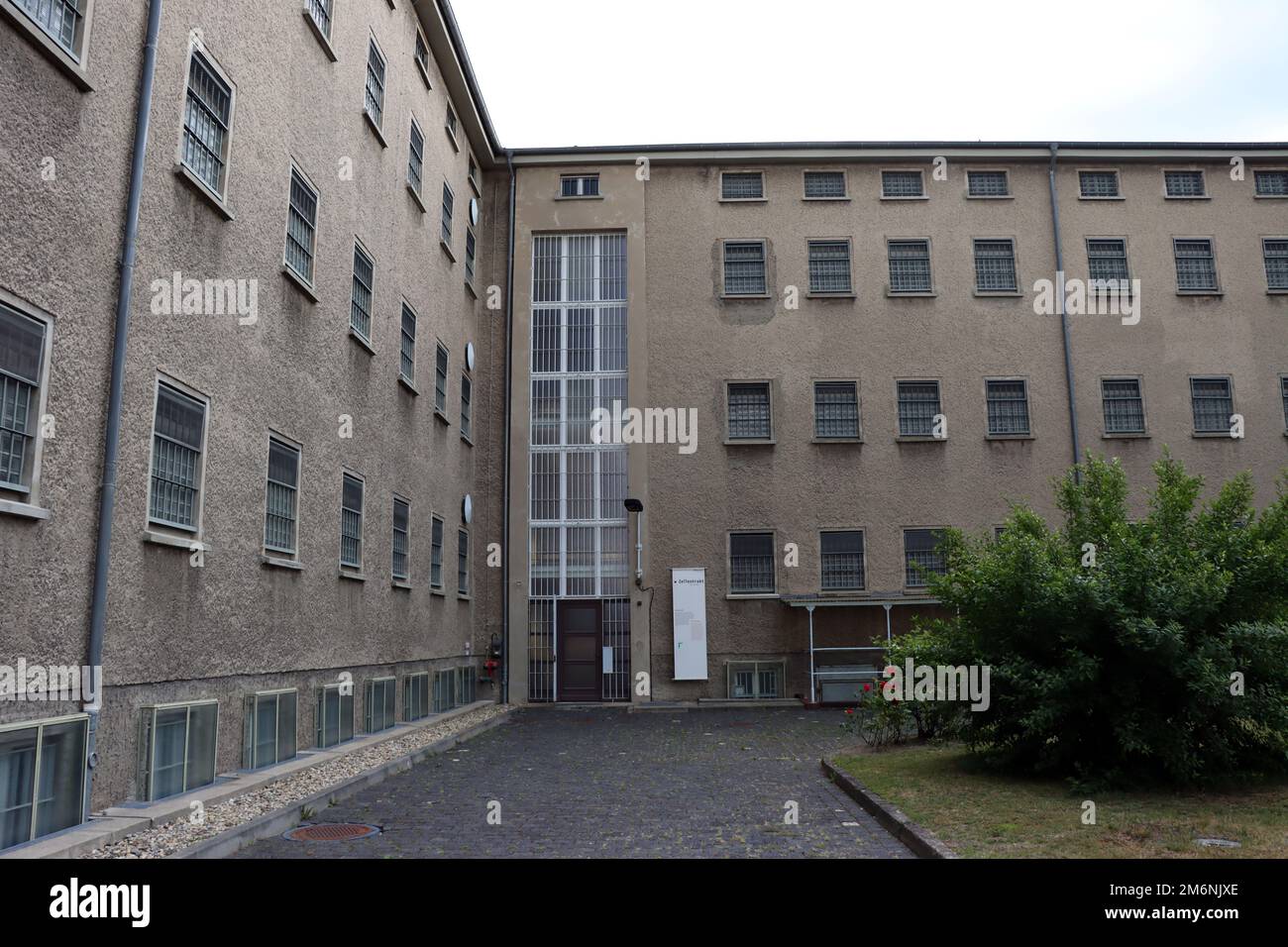 Memorial STASI prison HohenschÃ¶nhausen Stock Photo - Alamy