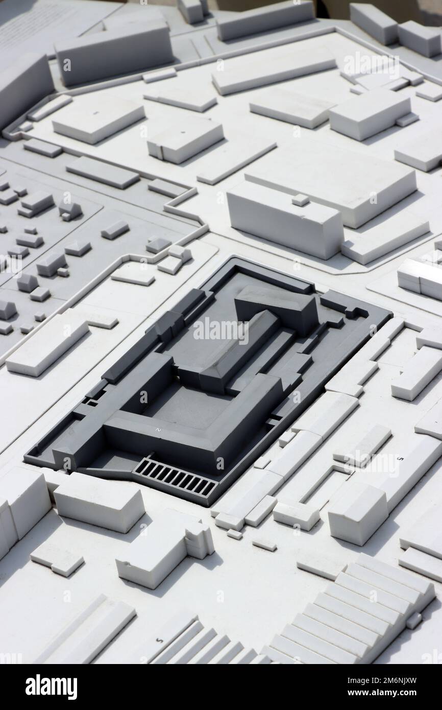 Memorial STASI prison HohenschÃ¶nhausen Stock Photo - Alamy