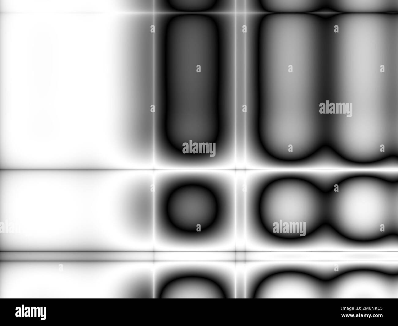 Technology monochrome illustration abstract header design Stock Photo ...