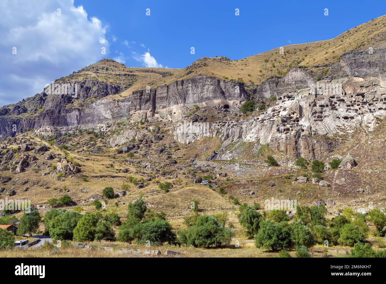 Cave monastery Vardzia, Georgia Stock Photo - Alamy
