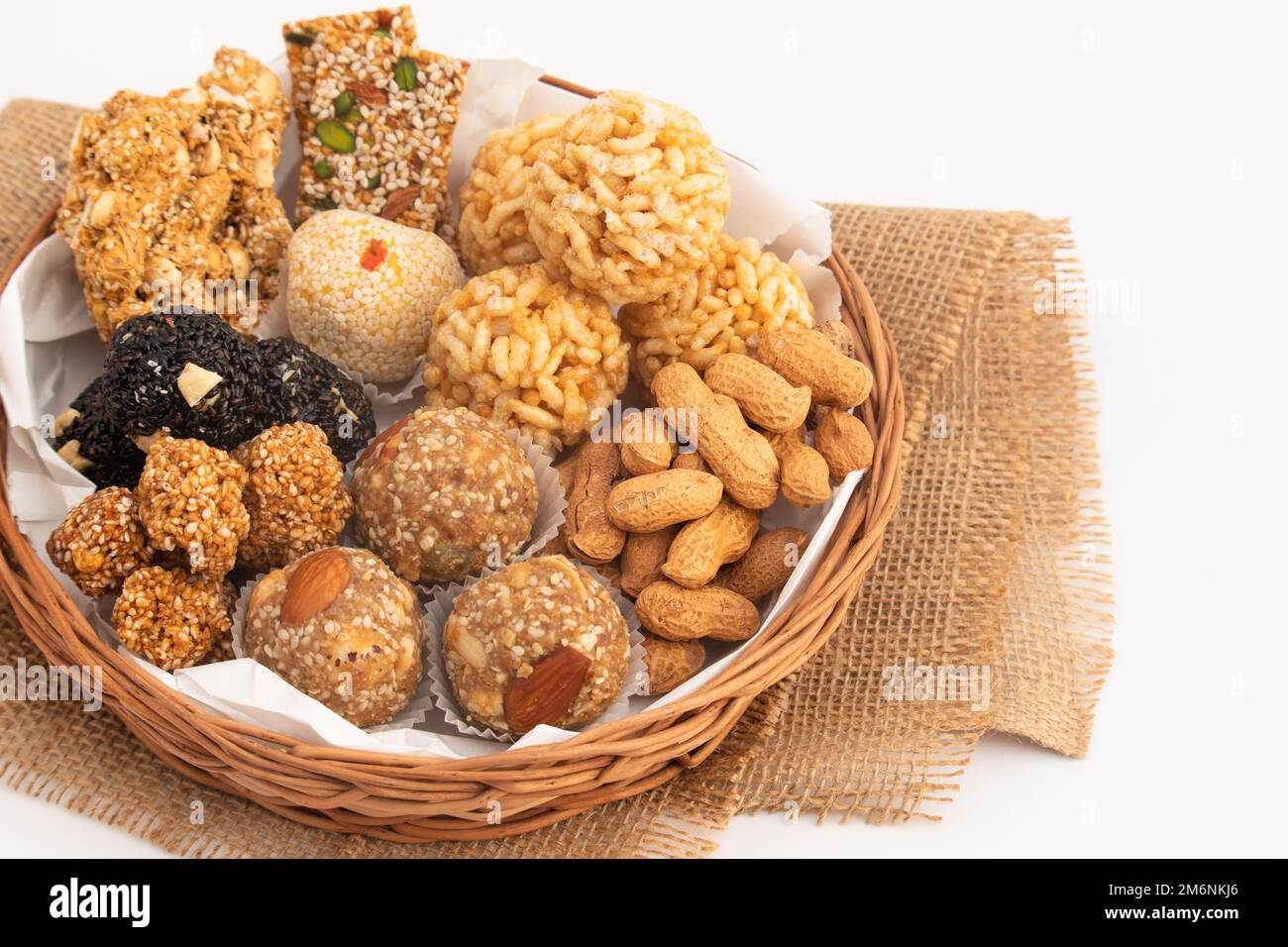 Gajak rolls hi-res stock photography and images - Alamy