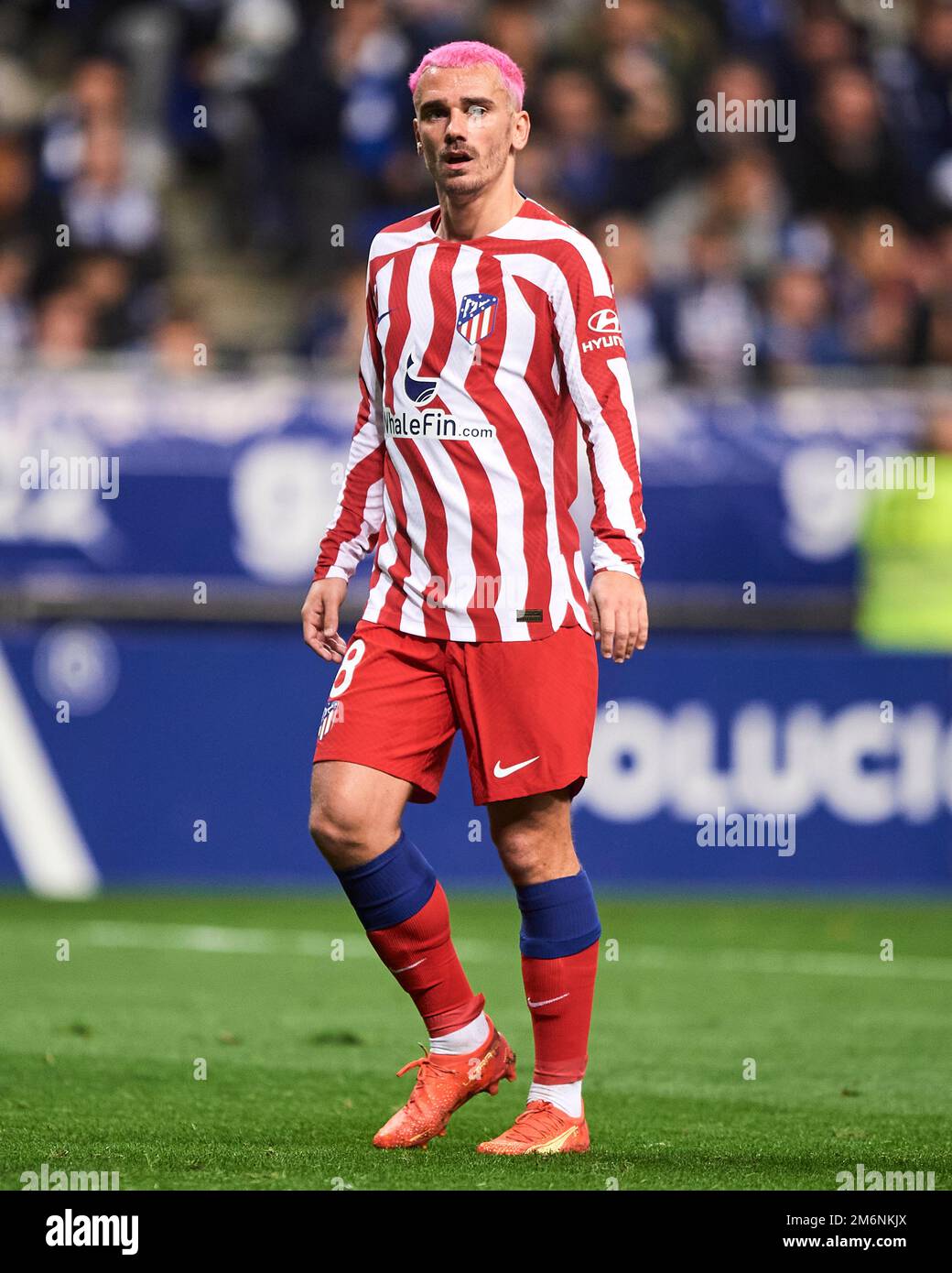 Antoine Griezmann of Atletico de Madrid during the Copa SM El Rey match ...