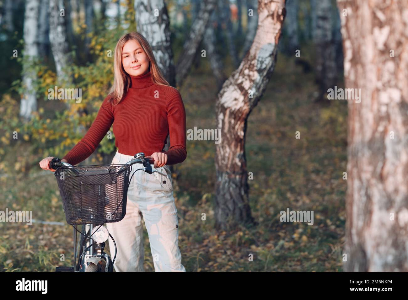 Ride bike female riding biking active person cycle hi-res stock ...