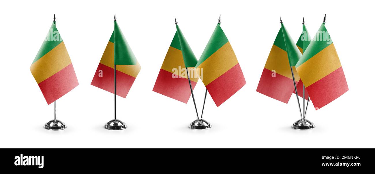 Small national flags of the Mali on a white background Stock Photo - Alamy