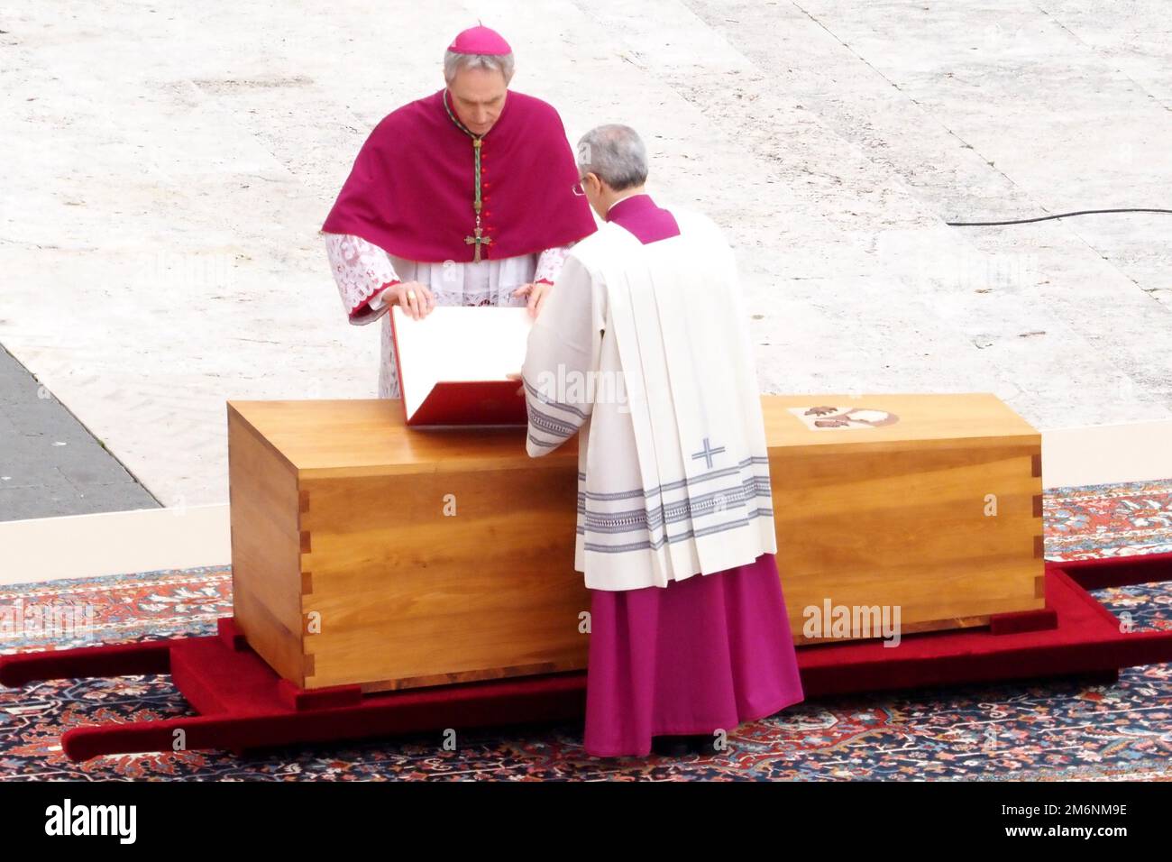 Funeral of Joseph Aloisius Ratzinger "Pope Benedict XVI" held in St ...