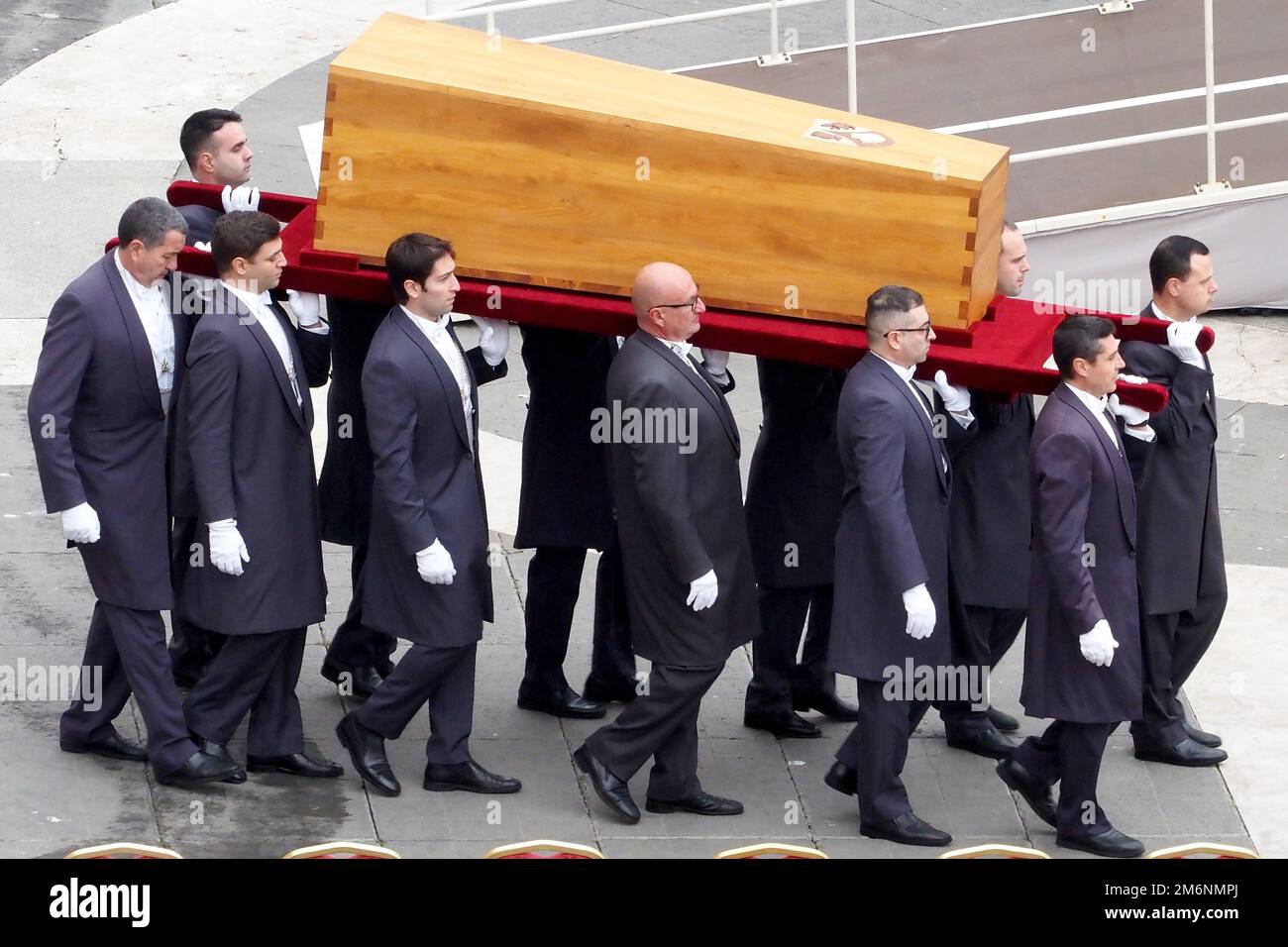 Funeral of Joseph Aloisius Ratzinger "Pope Benedict XVI" held in St ...
