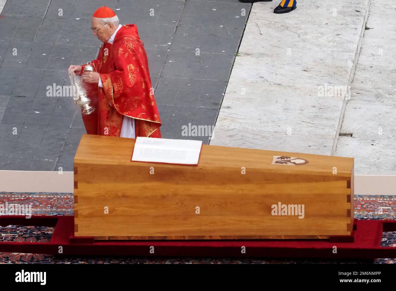 Funeral of Joseph Aloisius Ratzinger "Pope Benedict XVI" held in St ...