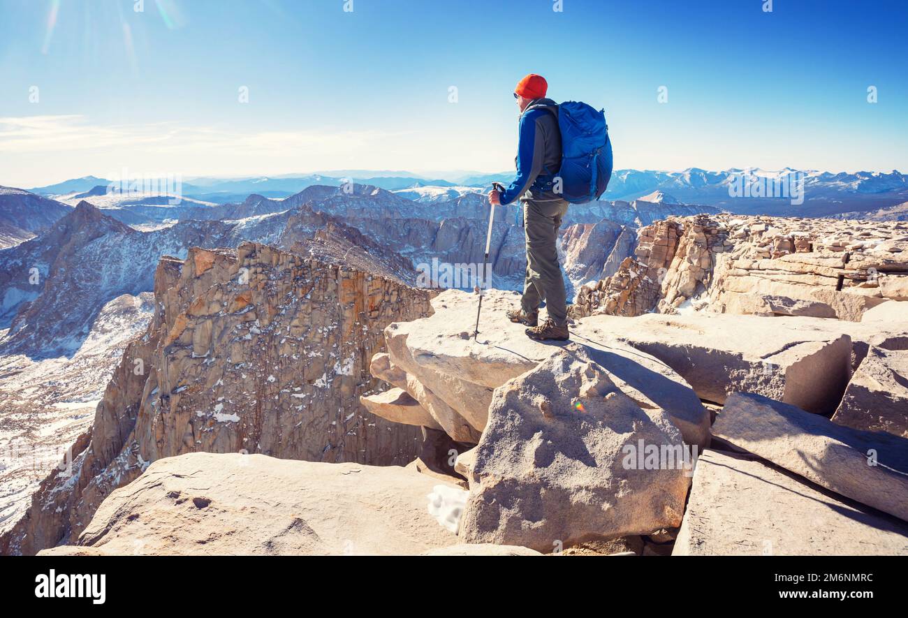 Mt whitney people hi-res stock photography and images - Alamy