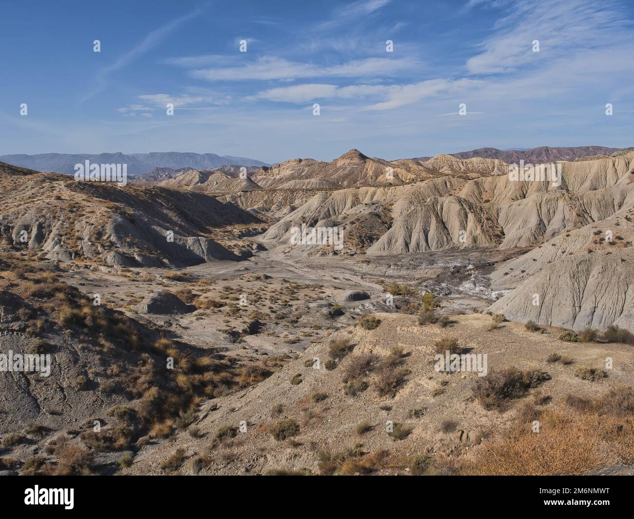 Tabernas desert, Desierto de Tabernas. Europe only desert. Almeria ...