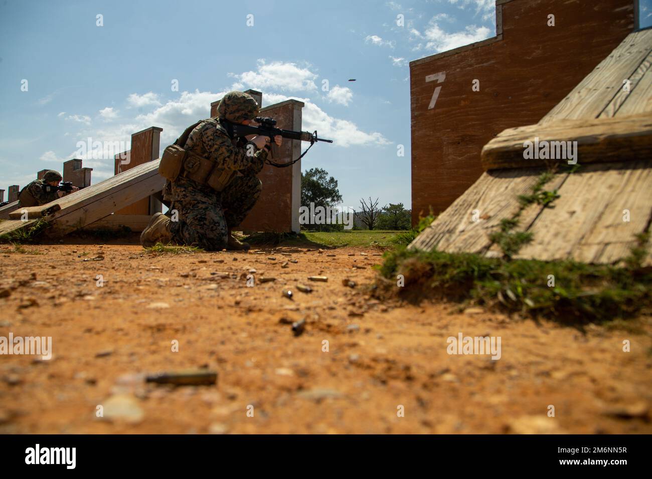 U.S. Marine Corps Lance Cpl. Brian Freeman, a maintenance management ...