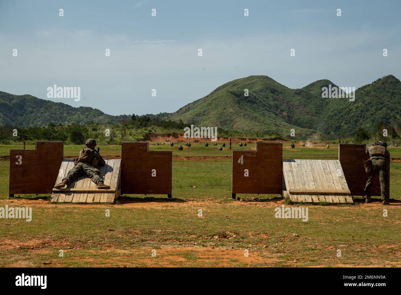 U.S. Marines with 7th Communication Battalion, III Marine Expeditionary ...