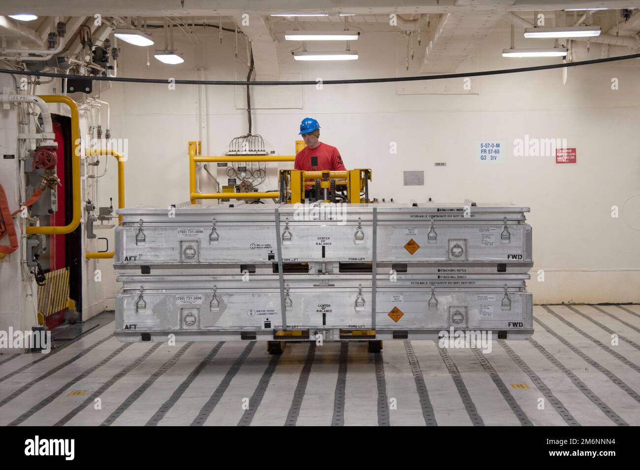 220503-N-XN177-1001 PACIFIC OCEAN (May 3, 2022) – Aviation Ordnanceman ...