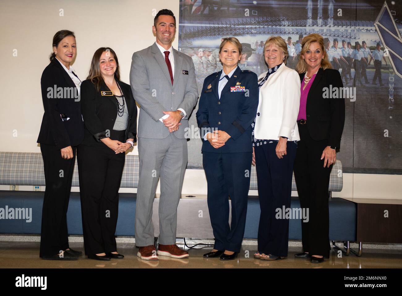 U.S. Air Force Brig. Gen. Caroline Miller, Commander, 502nd Air Base ...