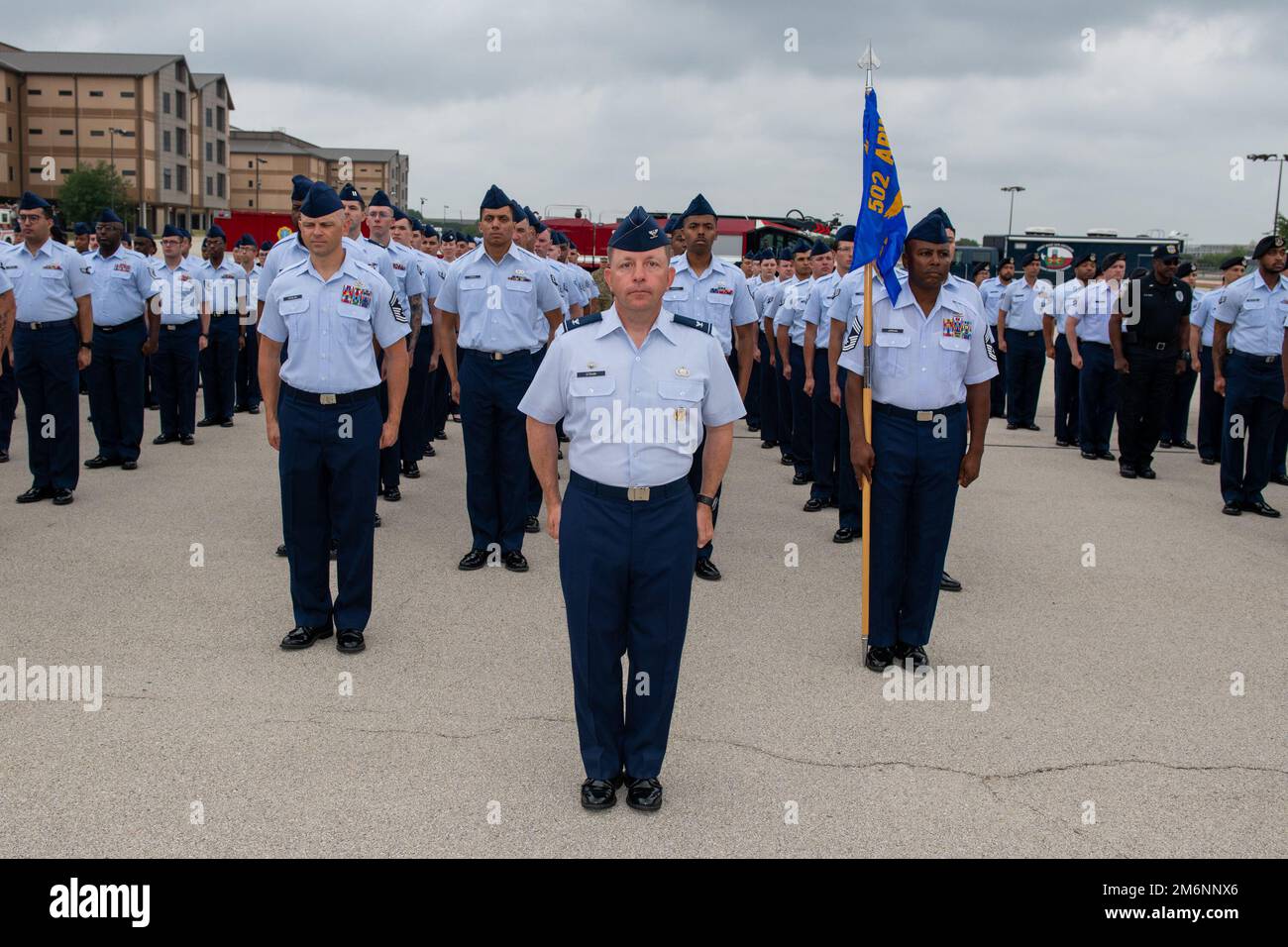 U.S. Air Force Col., Steven Strain, Commander, 502nd Installation ...