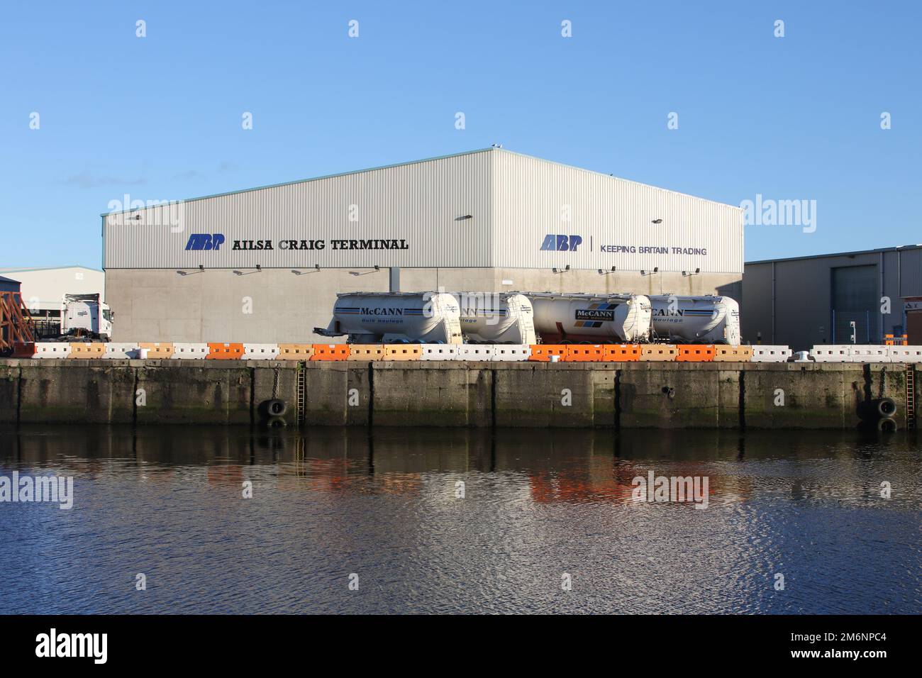 Ayr, Ayrshire, Scotland, UK . Port operated by Associated British Ports ...