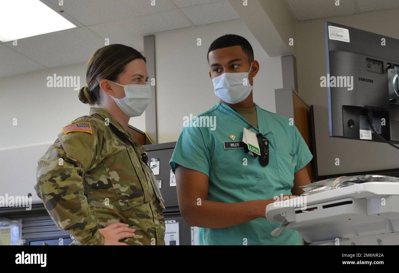 1st Lt. Grace Sullivan, registered nurse, Tripler Army Medical Center ...