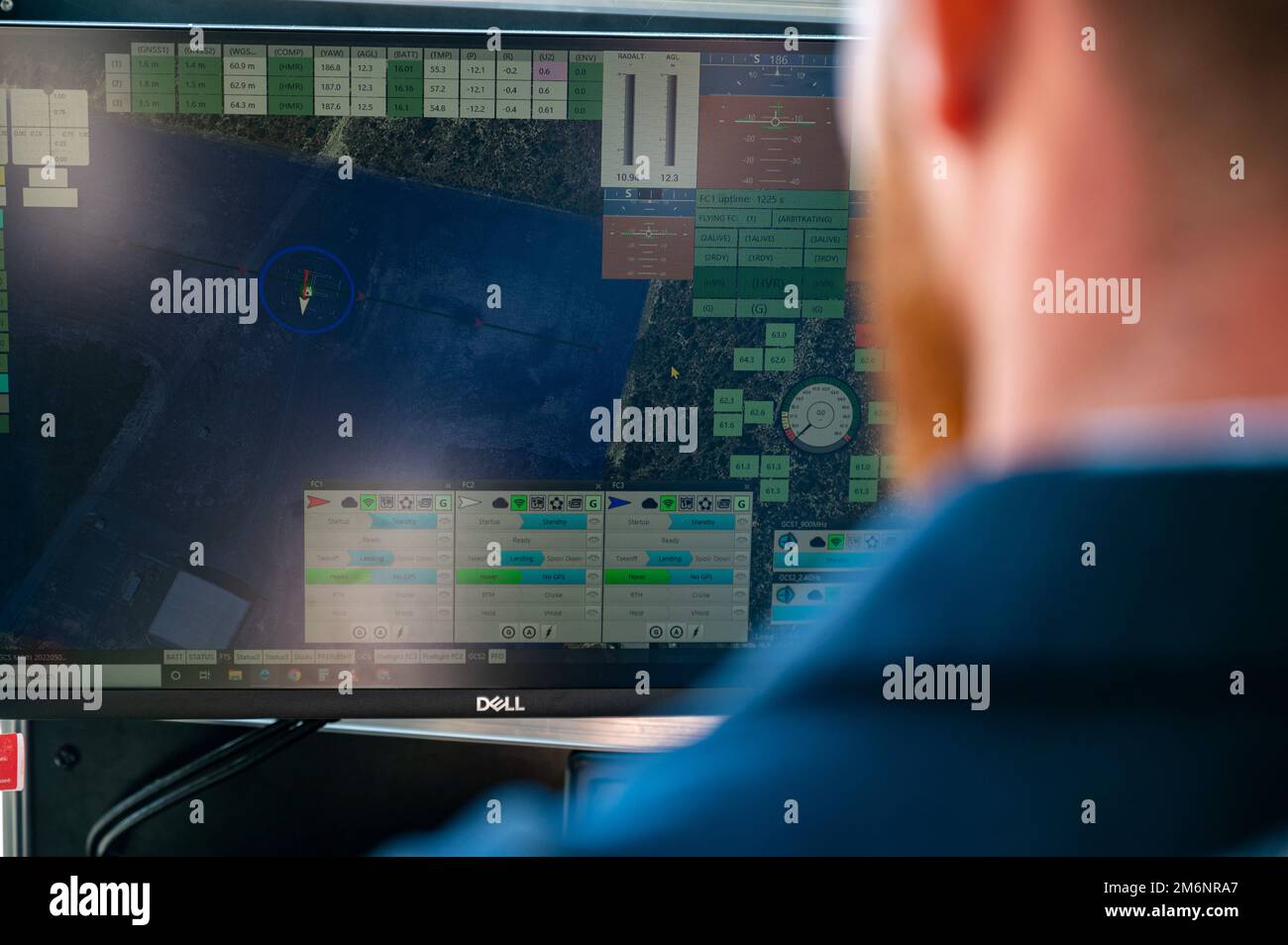 Luke Reddaway, flight test lead from Lift Aircraft, pilots the Lift ...