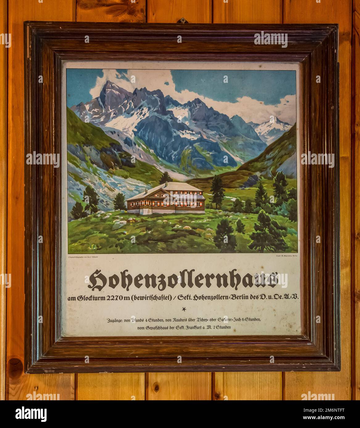 Vernagt hut mountain refuge hi-res stock photography and images - Alamy