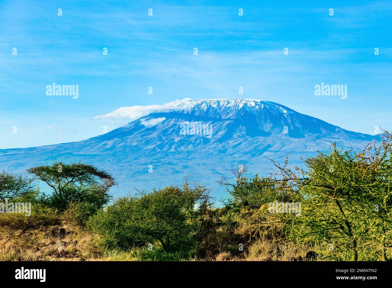 The famous Mount Kilimanjaro Stock Photo - Alamy