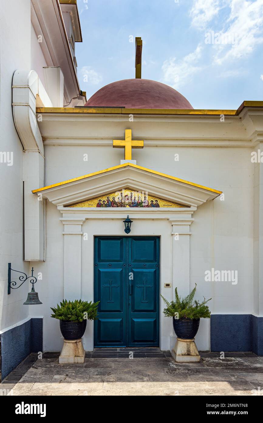 Entrance holy cross church hi-res stock photography and images - Alamy