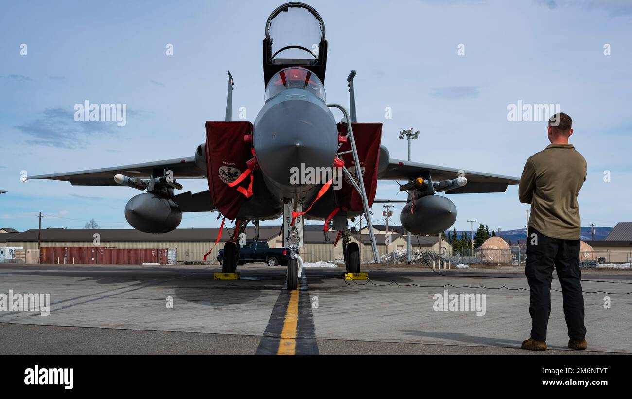 Senior Airman Jerry Koretz, 67th Aircraft Maintenance Unit assistant ...