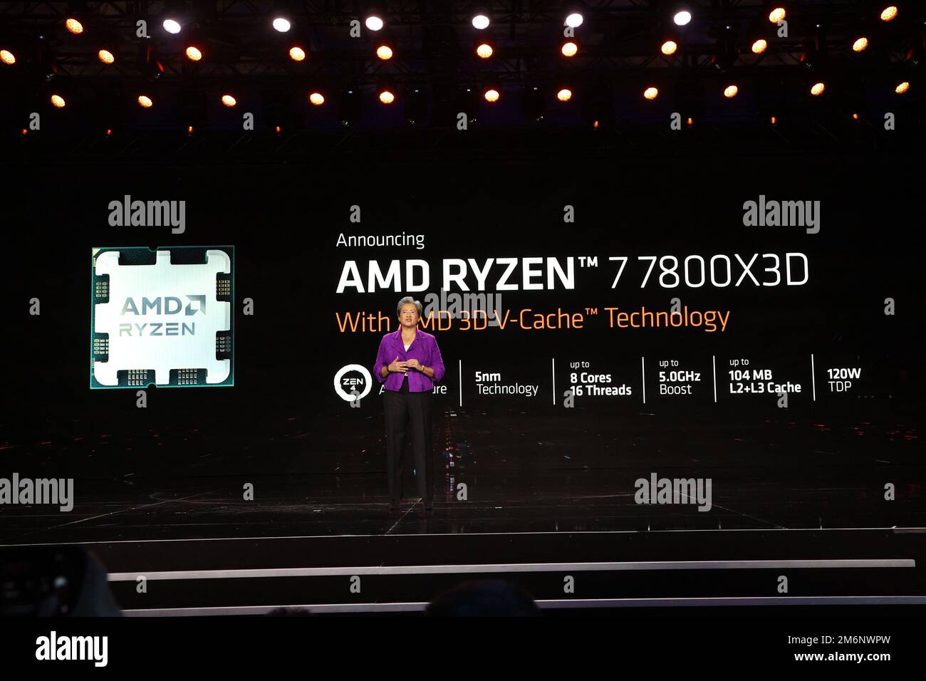 Las Vegas, United States. 04th Jan, 2023. Lisa Su, CEO of AMD speaks on ...