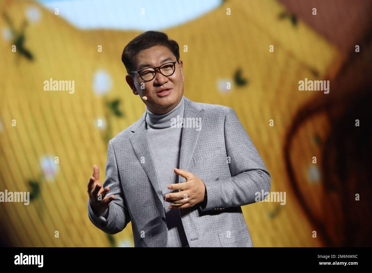 Las Vegas, United States. 04th Jan, 2023. JH Han, Vice Chairman CEO and ...