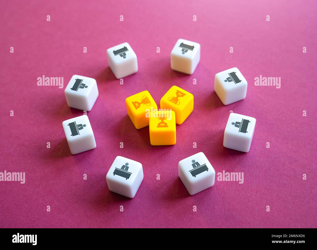 Joint work of departments and achievement of results. Working together ...