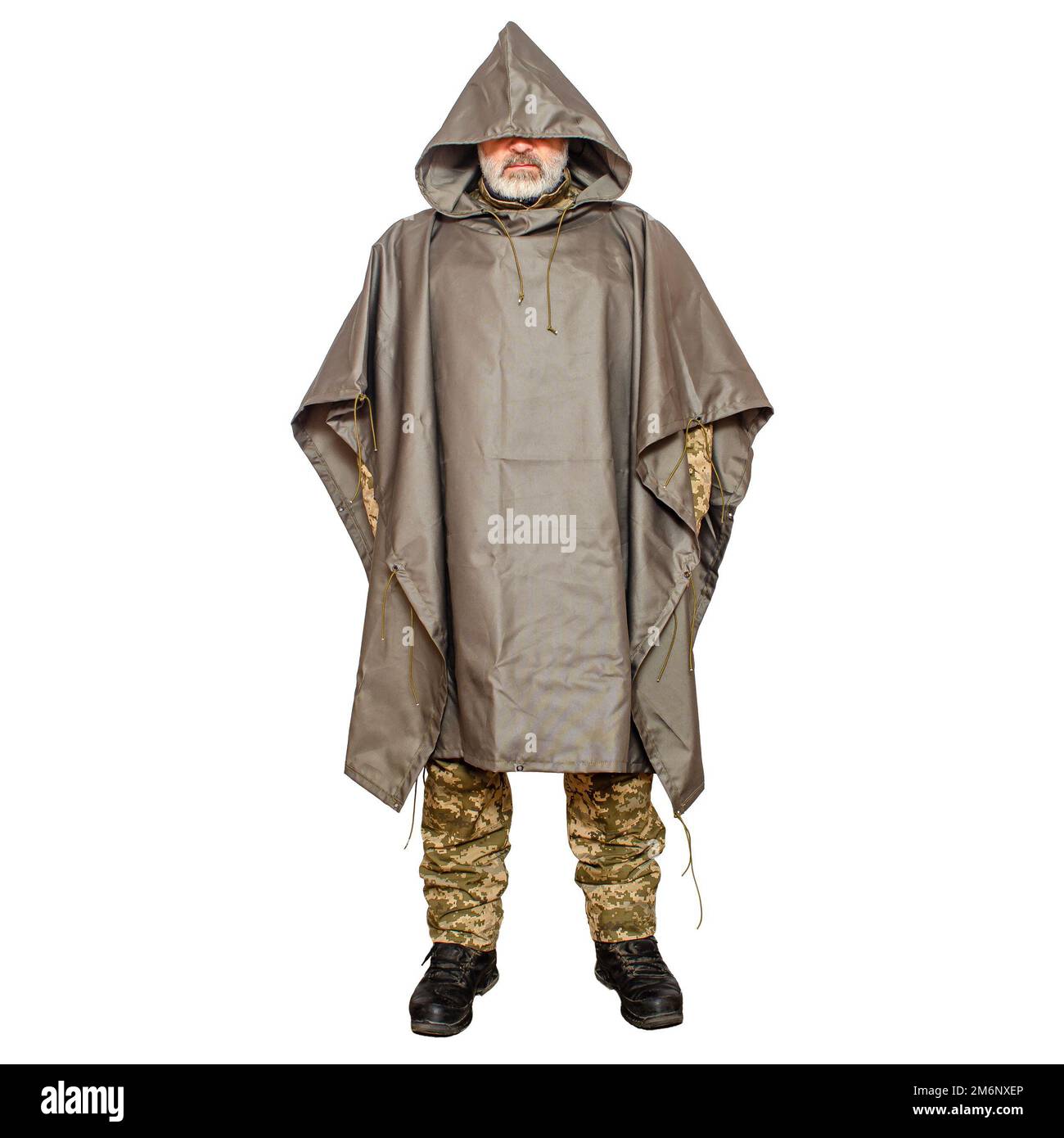 Man in military style Cut Out Stock Images & Pictures - Alamy