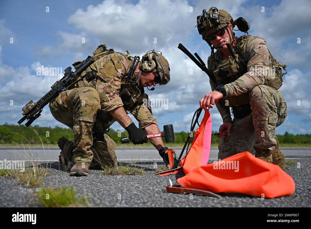 U.S. Air Force Special Tactics operators with the 24th Special ...