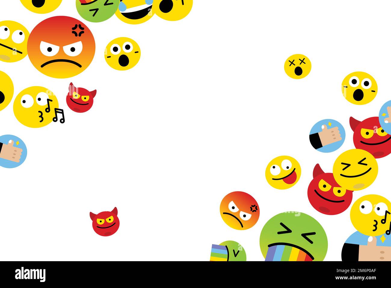 Emoticon facial expression collection vector Stock Vector Image & Art ... Emoticon facial expression collection vector Stock Vector Image & Art ...