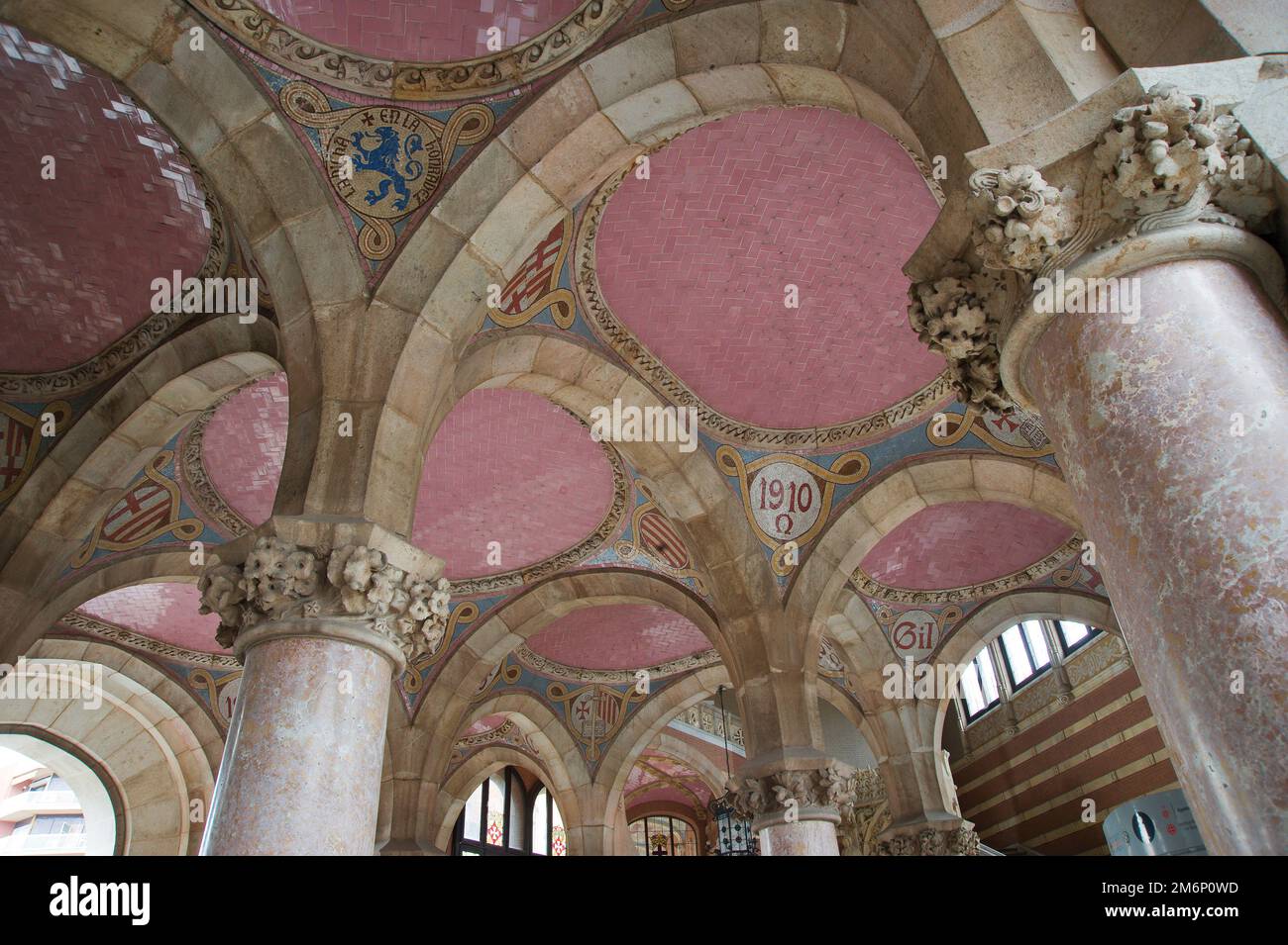 Hospital of the Holy Cross and Saint Paul, Achieved by the Architect ...