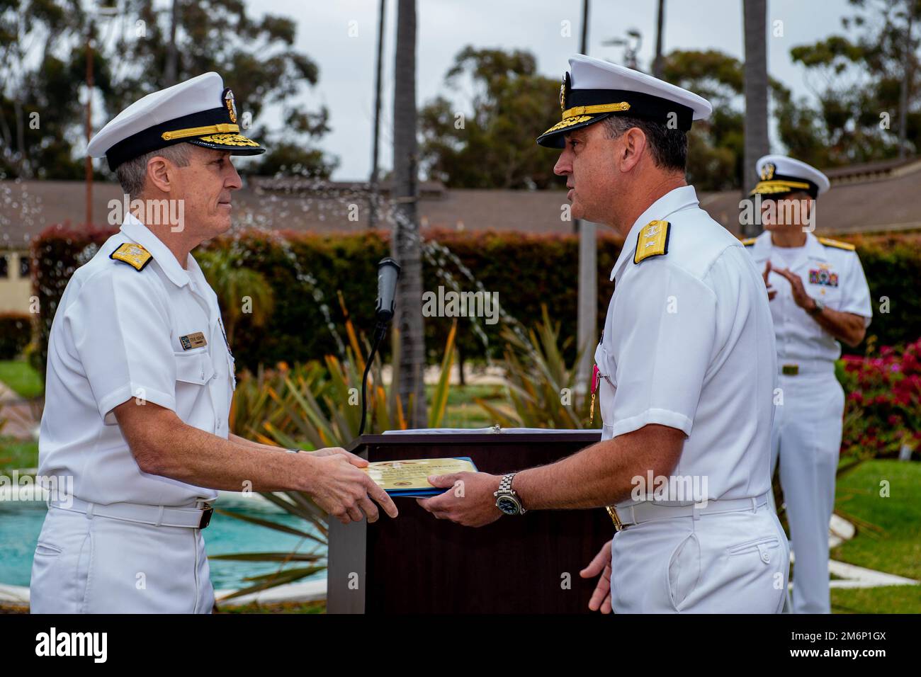 220503-N-SS900-1077 SAN DIEGO (May 3, 2022) Rear Adm. Daniel Martin ...