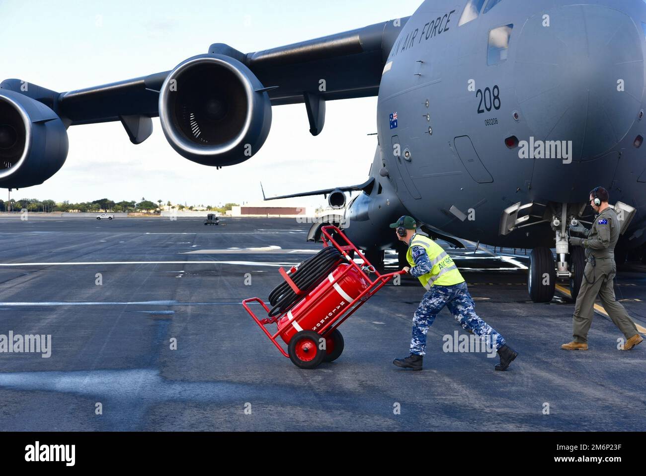 Royal Australian Air Force Leading Aircraftman Luke McAndrew, No. 36 ...