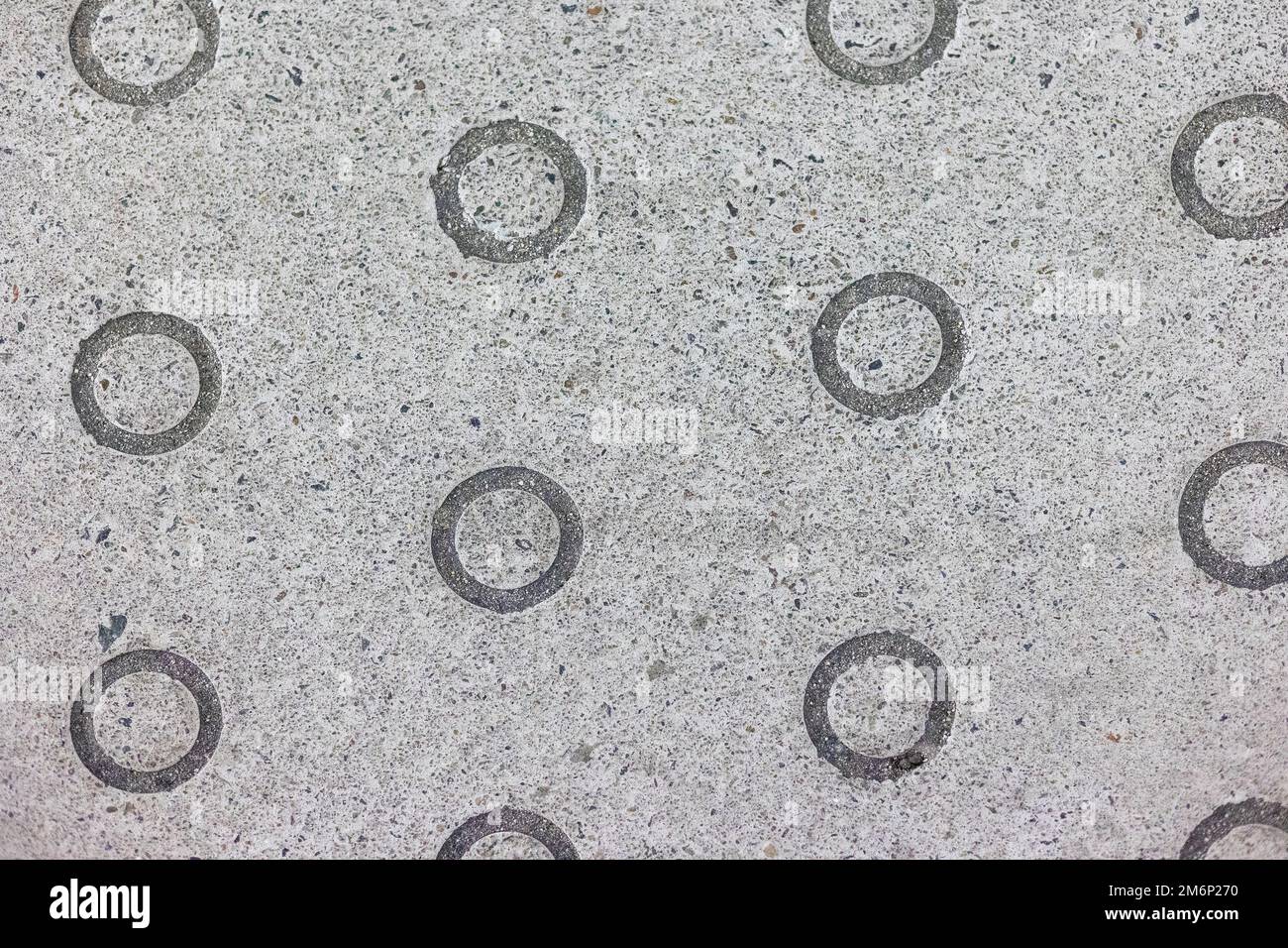 Grey road with dotted patterns Stock Photo - Alamy