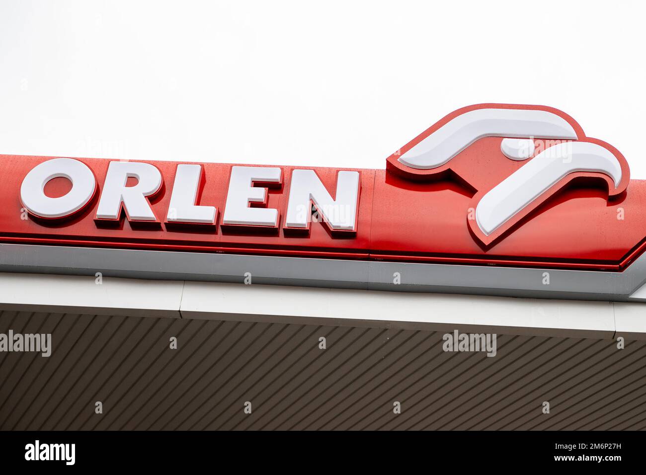 Orlen logo hi-res stock photography and images - Alamy