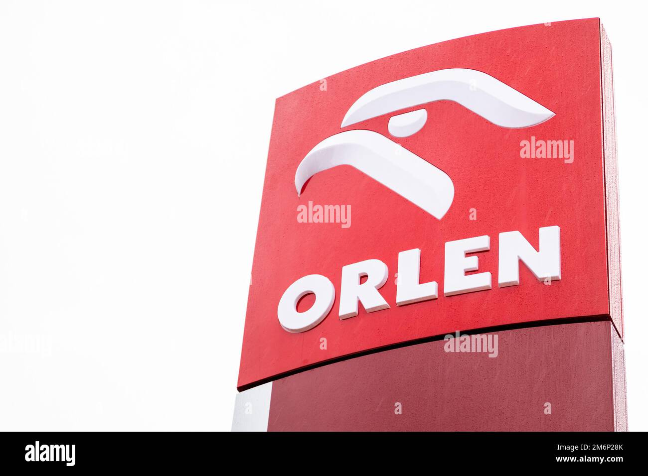 Orlen logo hi-res stock photography and images - Alamy