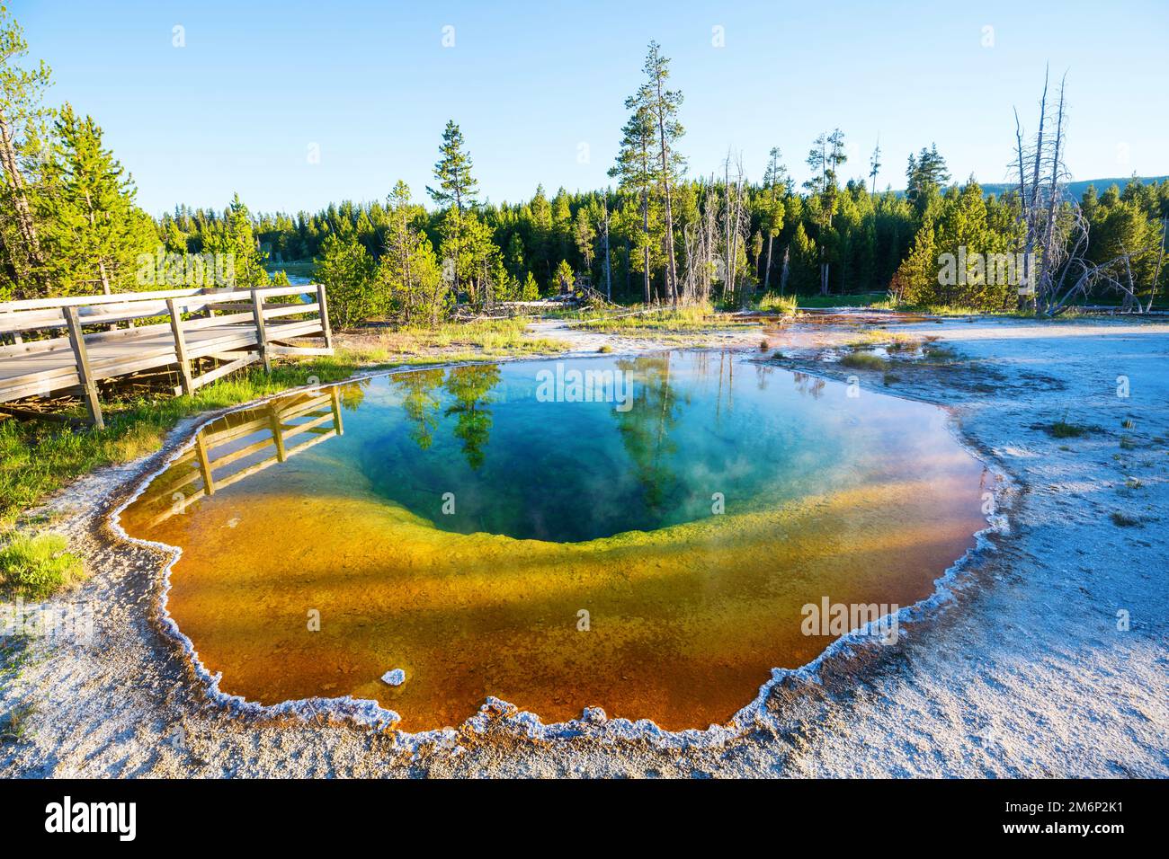 Morning Glory Pool Stock Photo - Alamy