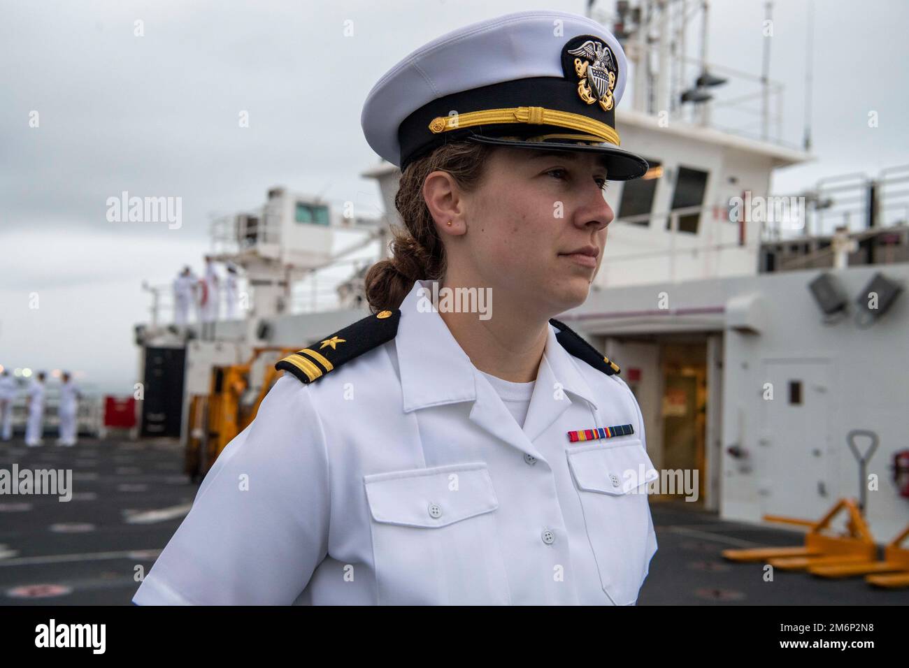 SAN DIEGO (May 3, 2022) – U.S. Navy Lt. j.g. Molly Sanders, from Ames ...
