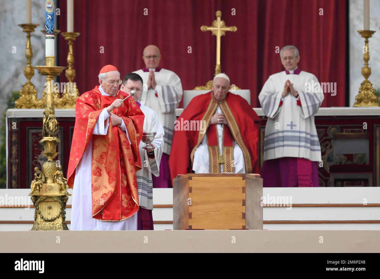 Vatican05th Jan, 2023. Italy, Rome, Vatican, VATICAN 05 January 2023 ...