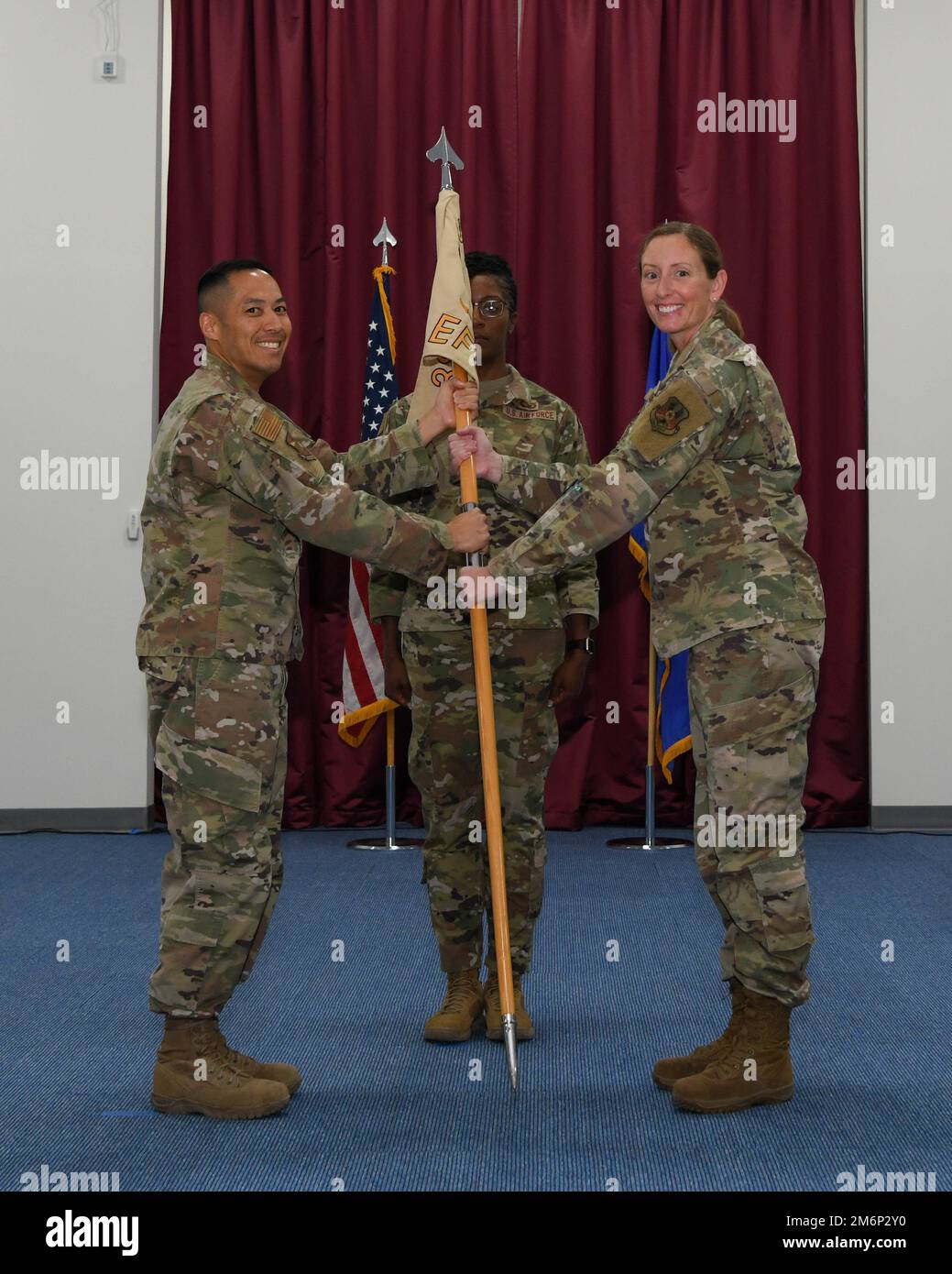 Colonel Todd T. Inouye, the 380th Expeditionary Mission Support Group ...