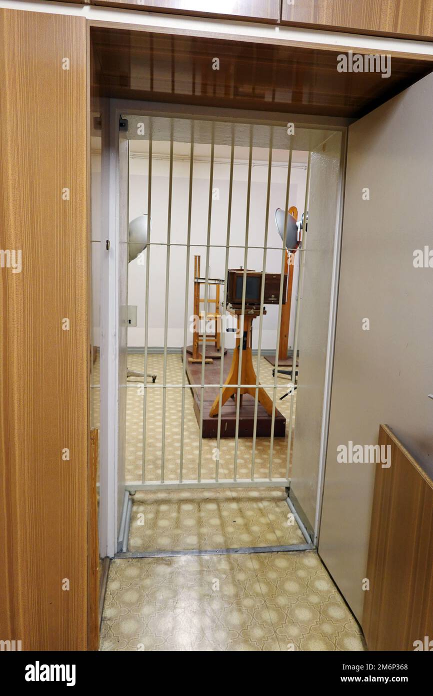 Memorial STASI prison HohenschÃ¶nhausen Stock Photo - Alamy