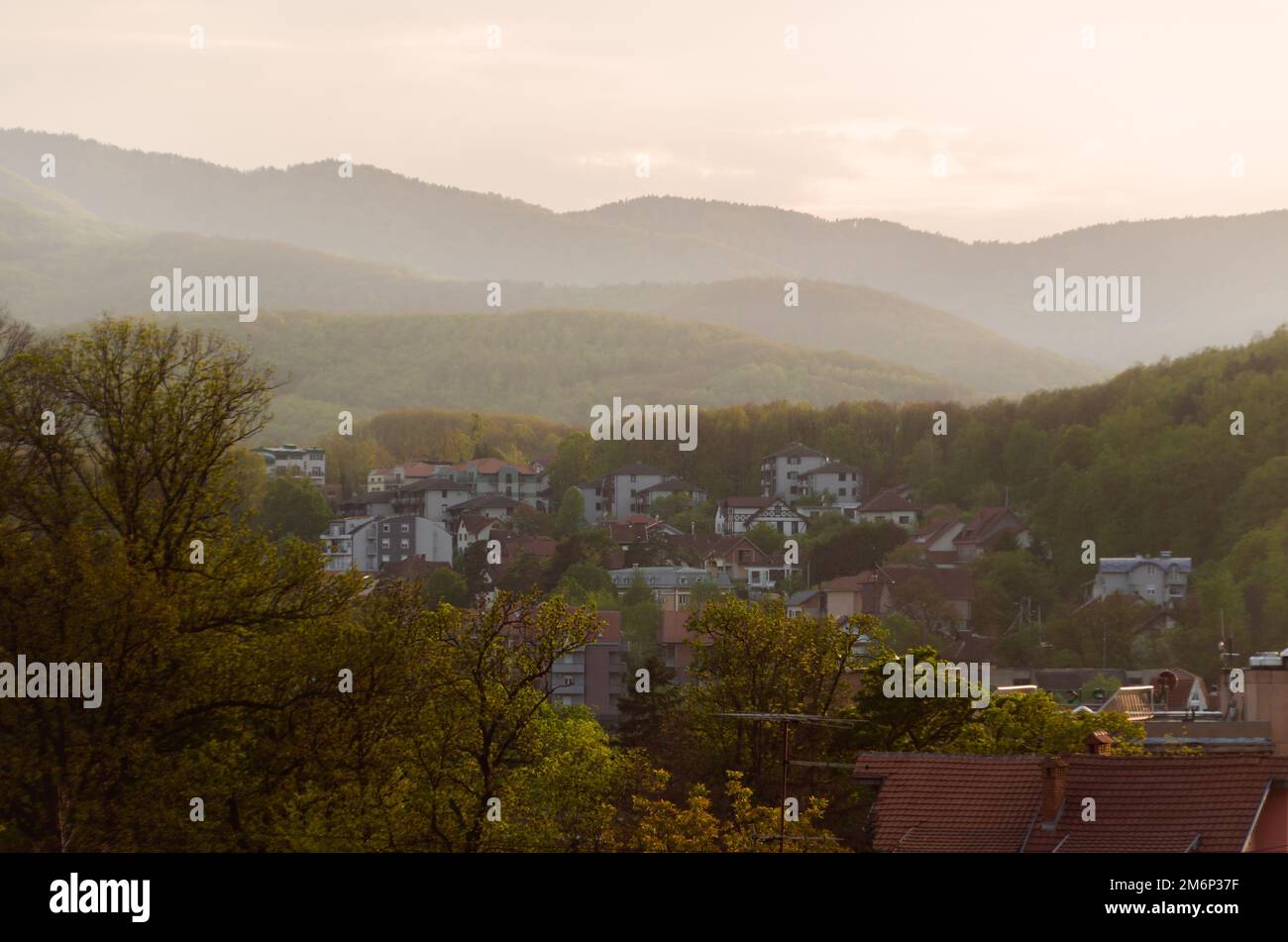 Serene village hi-res stock photography and images - Alamy